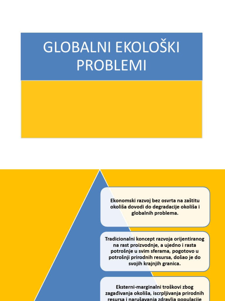 Globalni Ekološki Problemi 2016-2017 | PDF