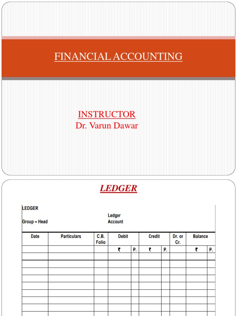 3 Ledger And Trial Balance Pdf