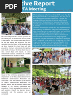 Parent Orientation Narrative Report | PDF | Teachers | Learning