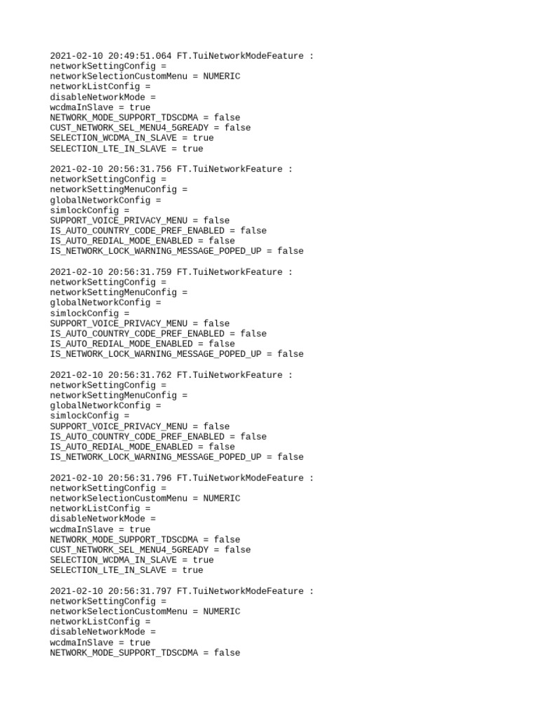 Network Configuration Features Overview | PDF | Computers