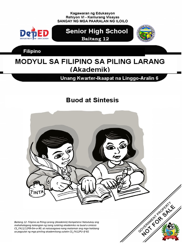 FIL12Akad Q1 WK4 Aral 6 1 | PDF