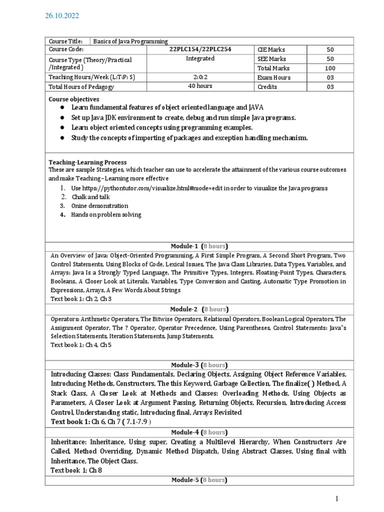 22 PLC15 C | Download Free PDF | Method (Computer Programming) | Inheritance (Object Oriented ...