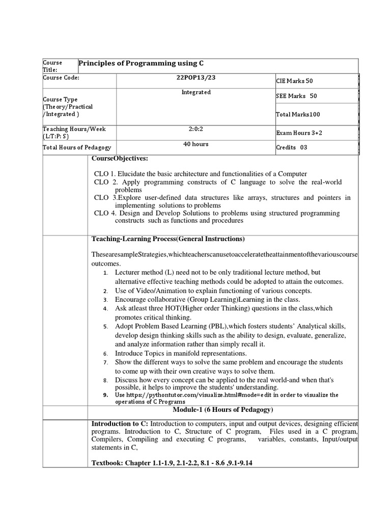 22POP13 | Download Free PDF | Array Data Structure | Subroutine