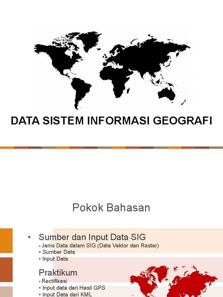 Jenis dan Sumber Data SIG | PDF