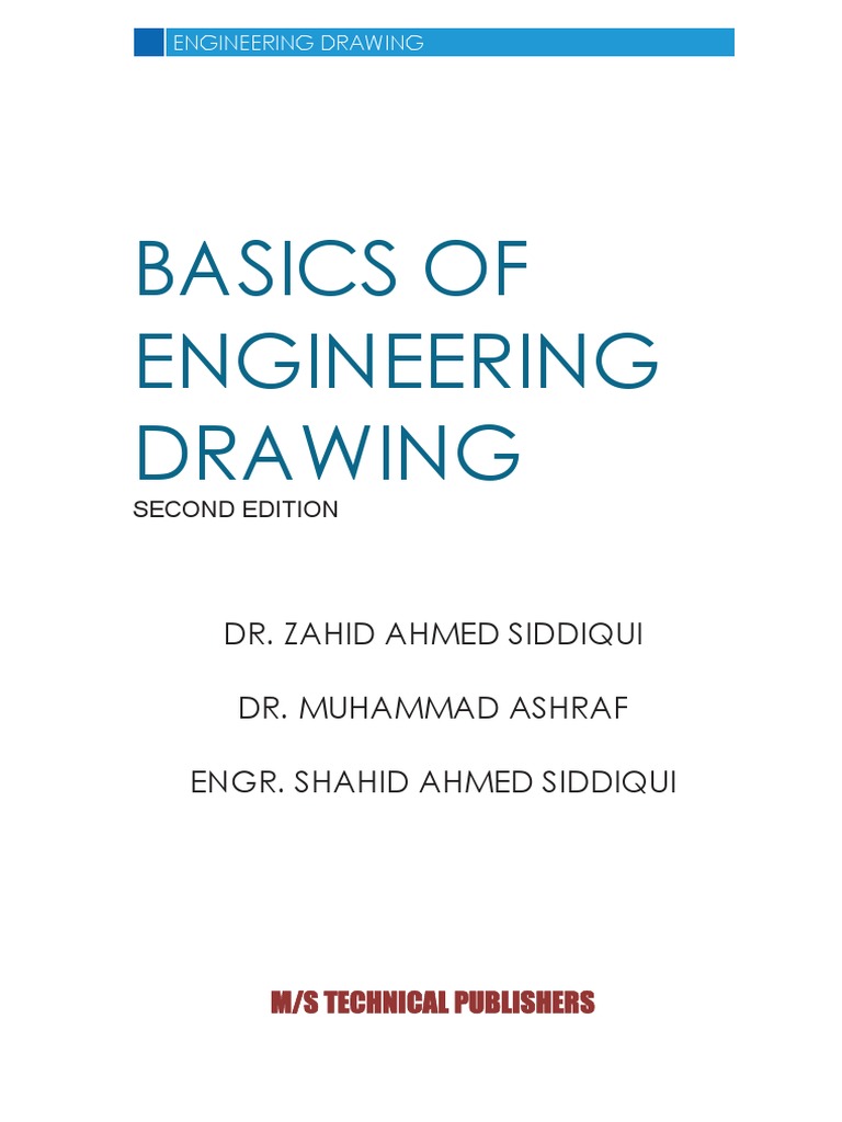 Basic Engineering Drawing by Z.A. Saddique PDF | PDF
