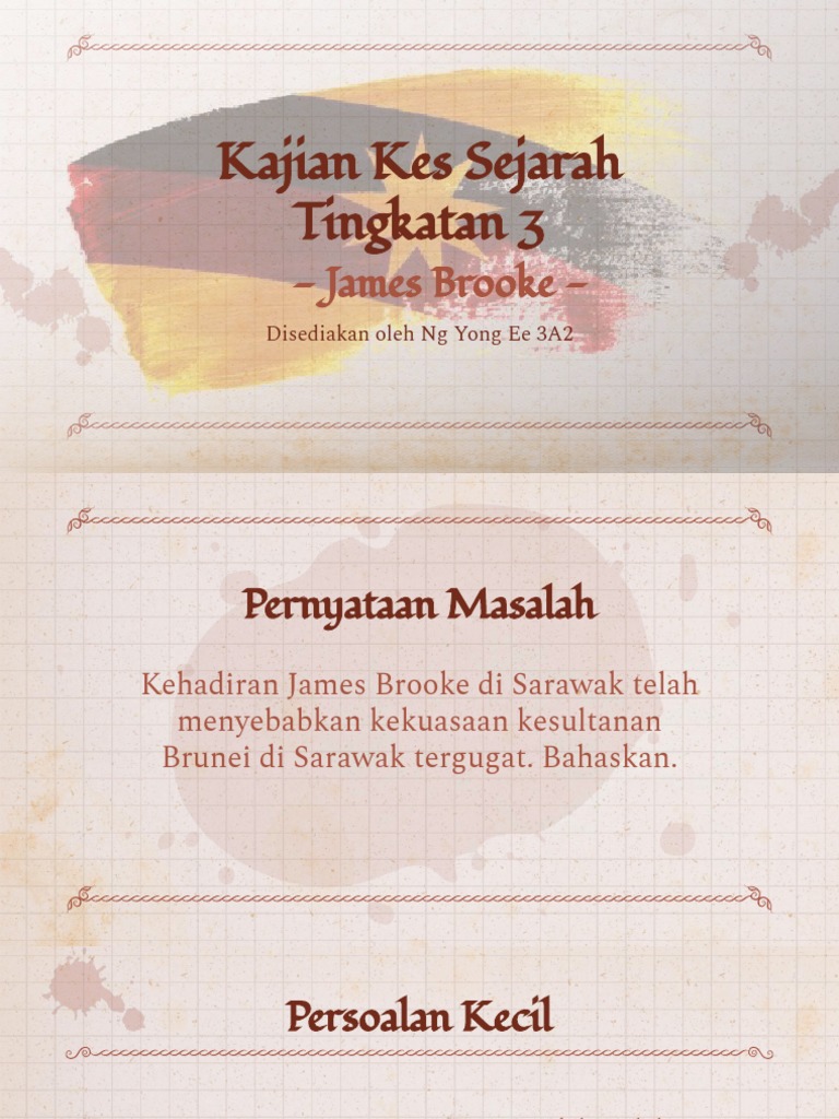 Kajian Kes Sejarah Ting 3 | PDF