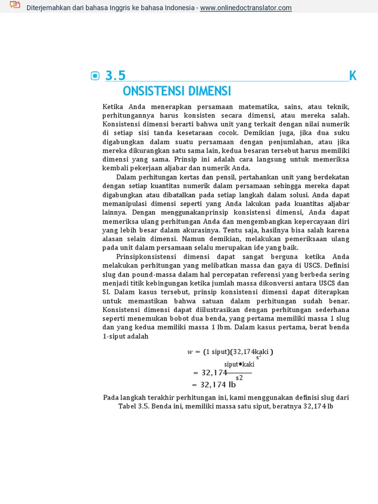 Dimensional Consistency - En.id | PDF