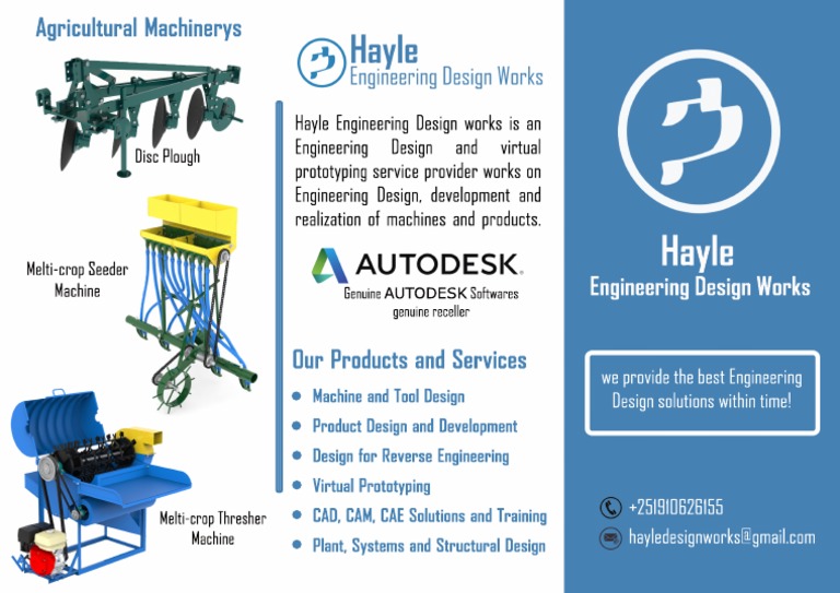 Hayle Engineering Design Works Broshure Front | PDF