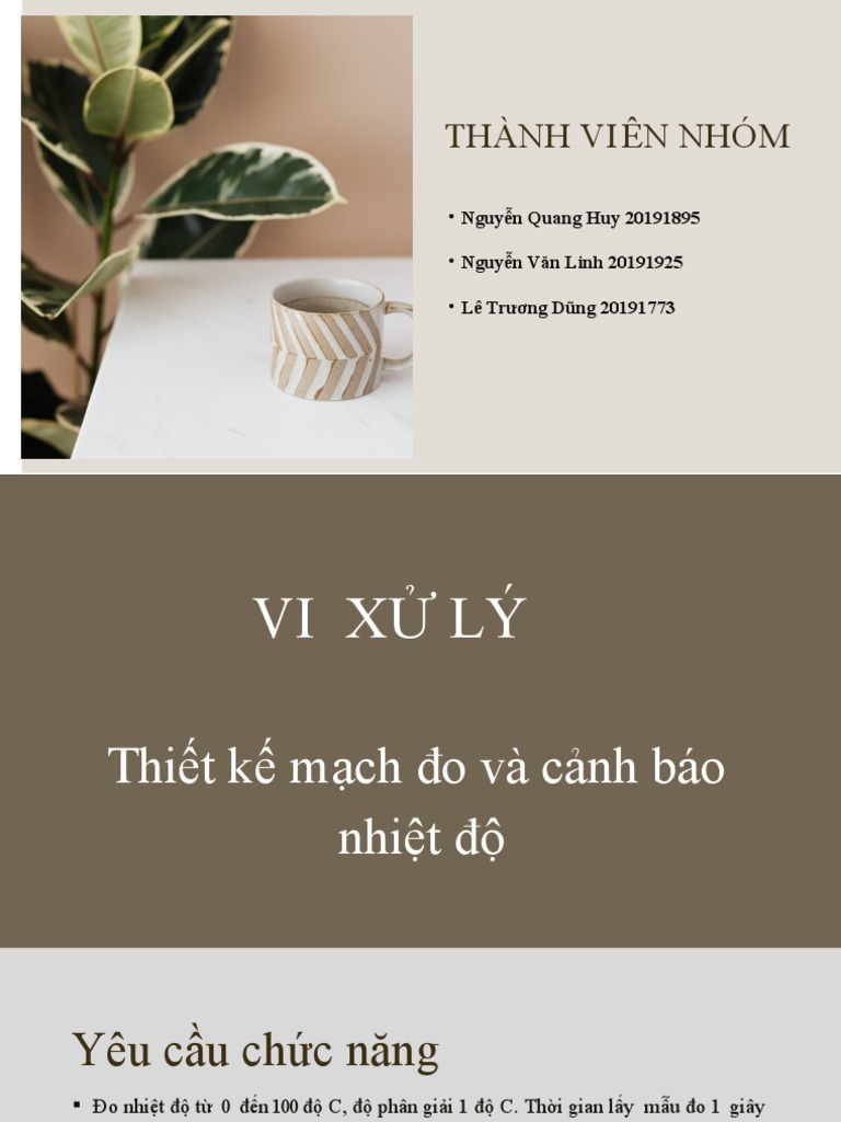 EE3480 - Nhóm 13 | PDF