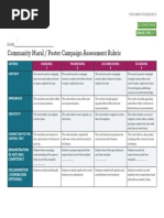 Campaign Poster Rubric | PDF
