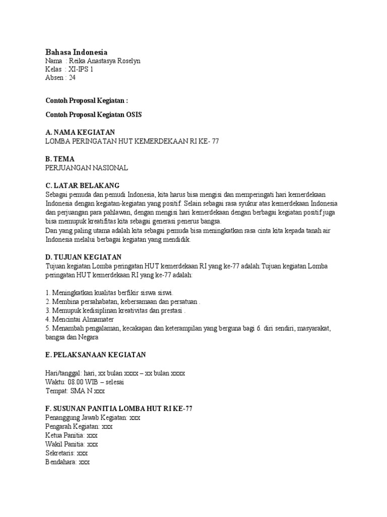 Mempersiapkan Kegiatan | PDF