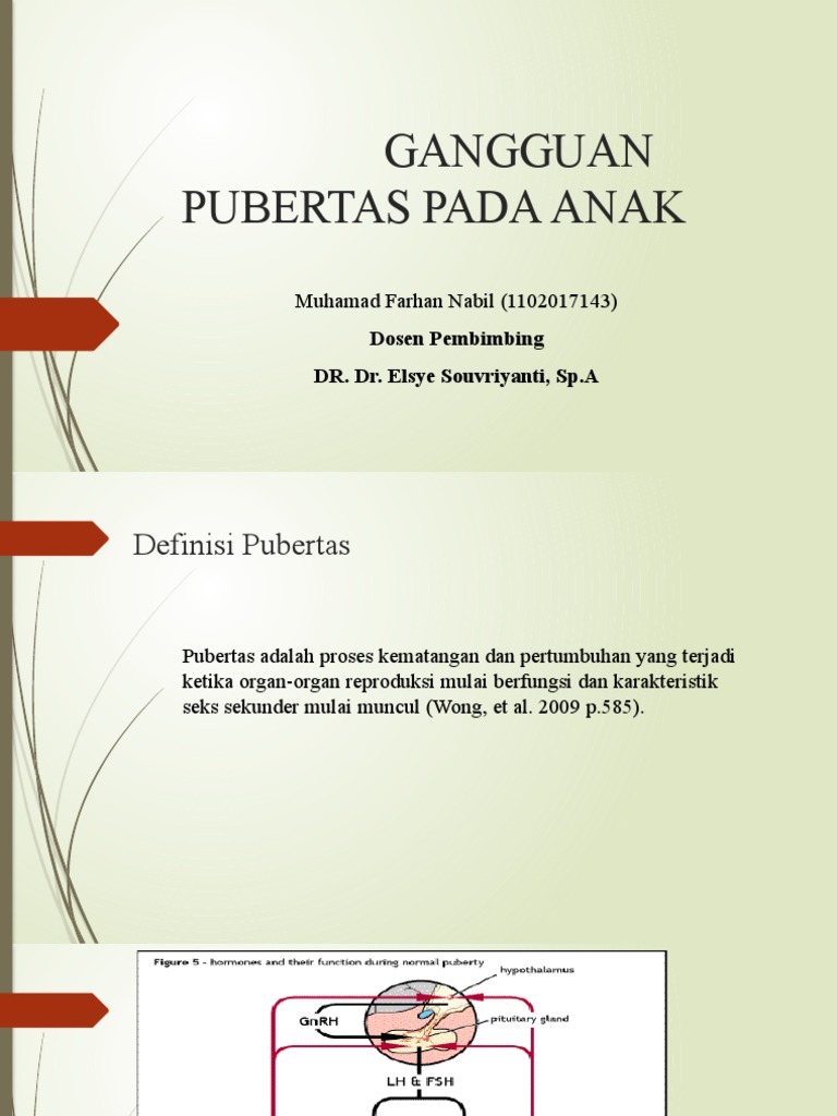Gangguan Pubertas | PDF