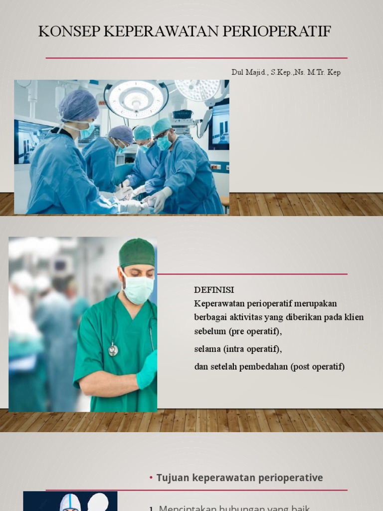 Konsep Keperawatan Perioperatif Stikes | PDF