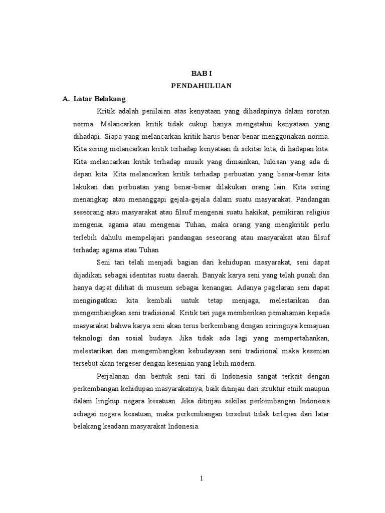 Makalah Pergelaran Seni Dan Kritik Seni | PDF | Ilmu Sosial | Sejarah