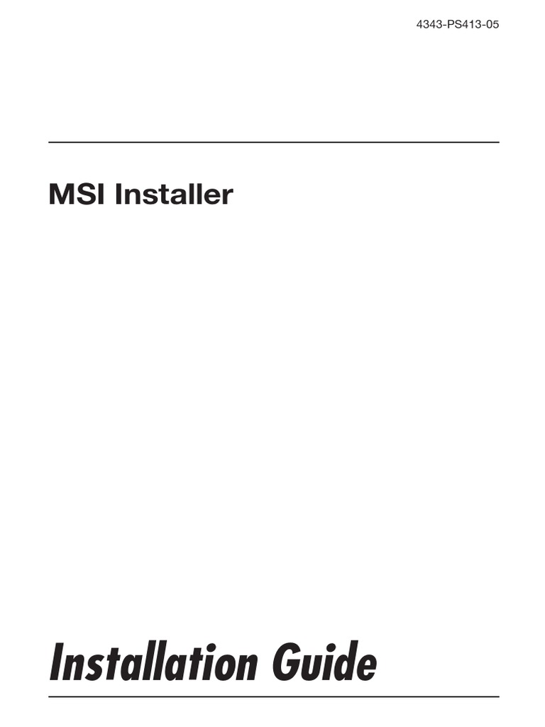 Manual en | PDF | Group Policy | Installation (Computer Programs)