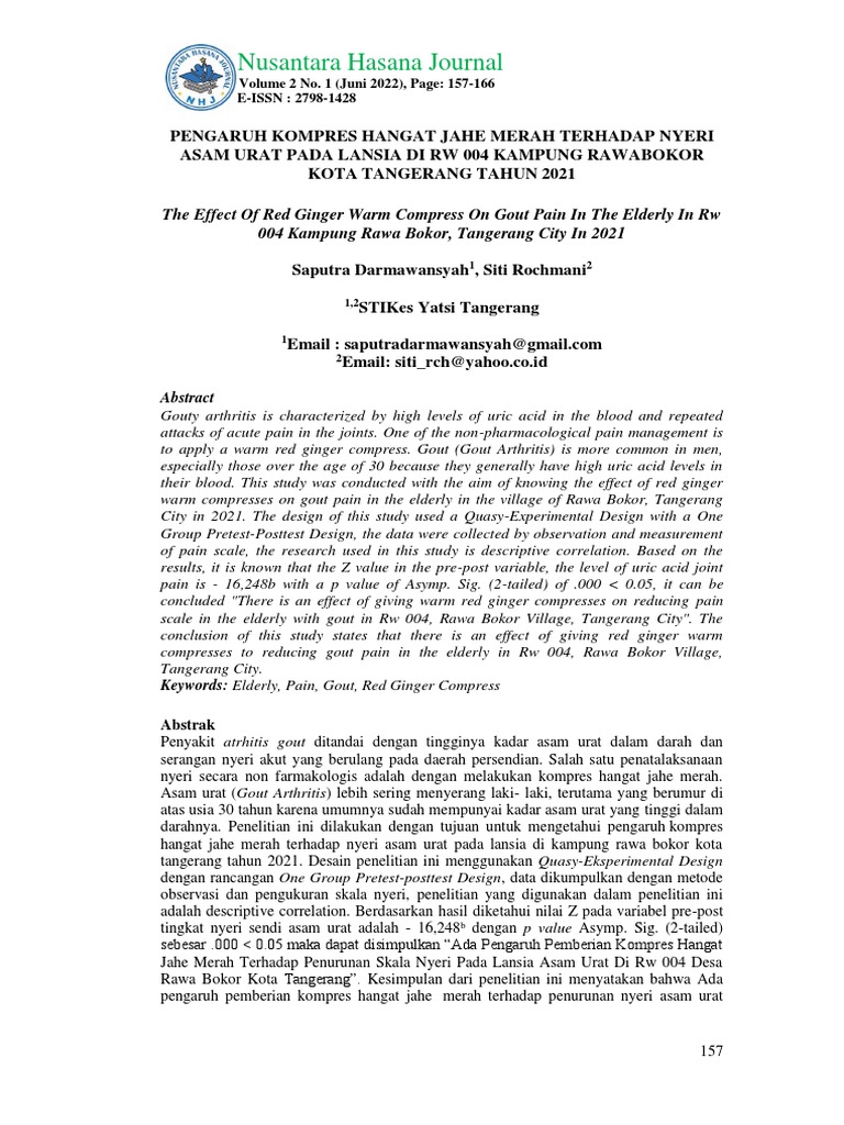 Saputra Darmawansyah 157 166 | PDF | Clinical Medicine | Medicine