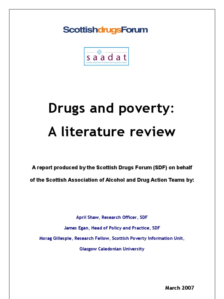 Poverty and Drug Use: Key Insights | PDF | Social Exclusion | Substance ...