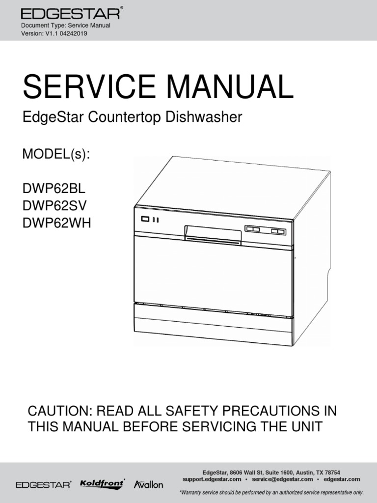 Service Manual - Edgestar | PDF