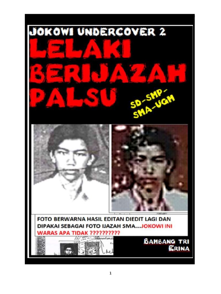 Jokowi Undercover 2 Final Siap Cetak | PDF