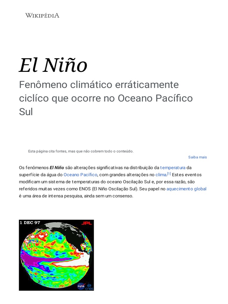 El Niño | PDF