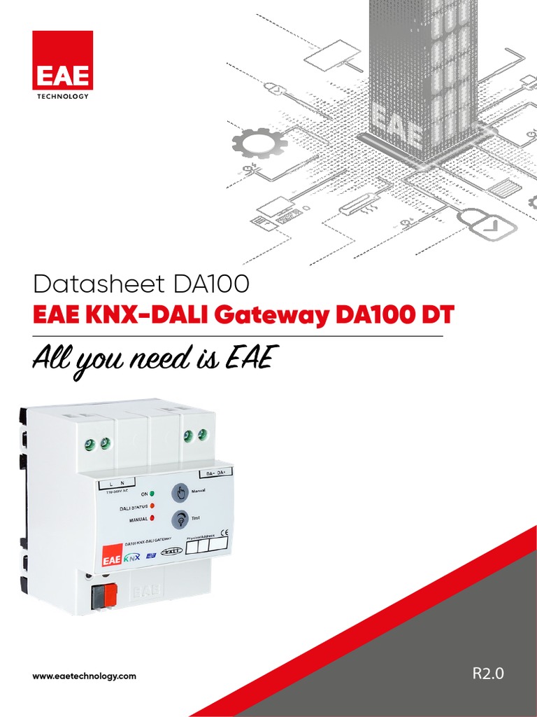 LMS BOQ C-8 - EAE-KNX-DALI-Gateway-DA100-DT | PDF | Electrical ...