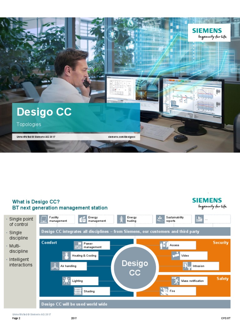 BMS SOFTWARE - Desigo CC | PDF | World Wide Web | Internet & Web