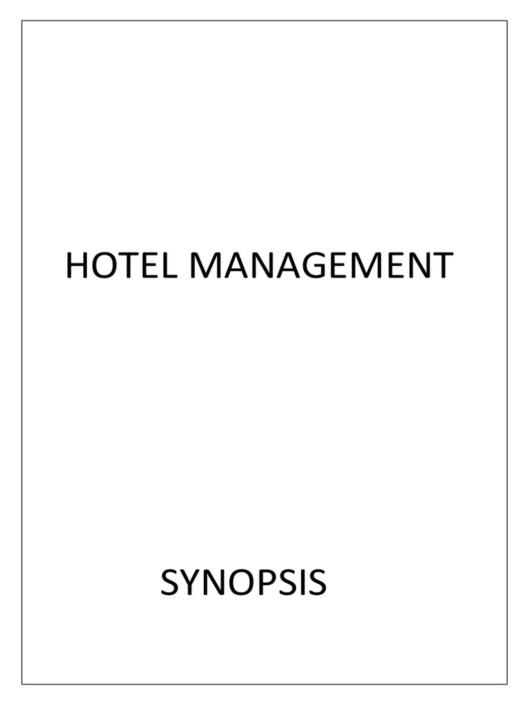 Hotel Management Pdf Databases Comma Separated Values