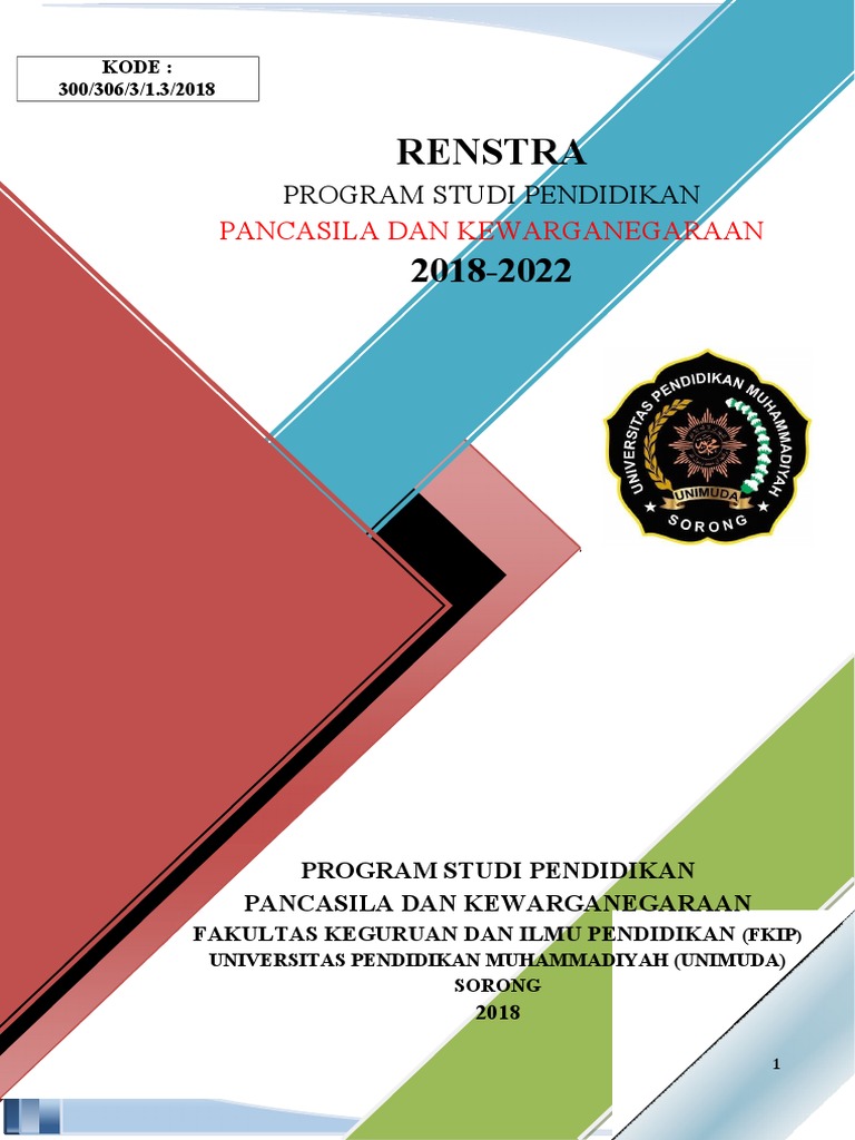 8 Renstra PPKN 2018 2022 | PDF | Bisnis | Sains & Matematika