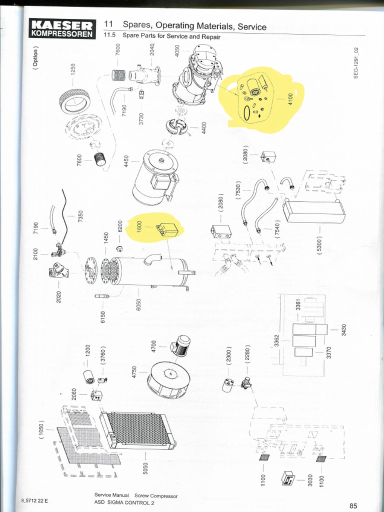 Compresseur Kaeser | PDF