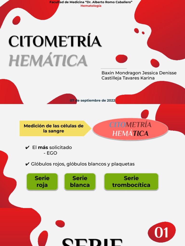 Citometría Hemática | PDF