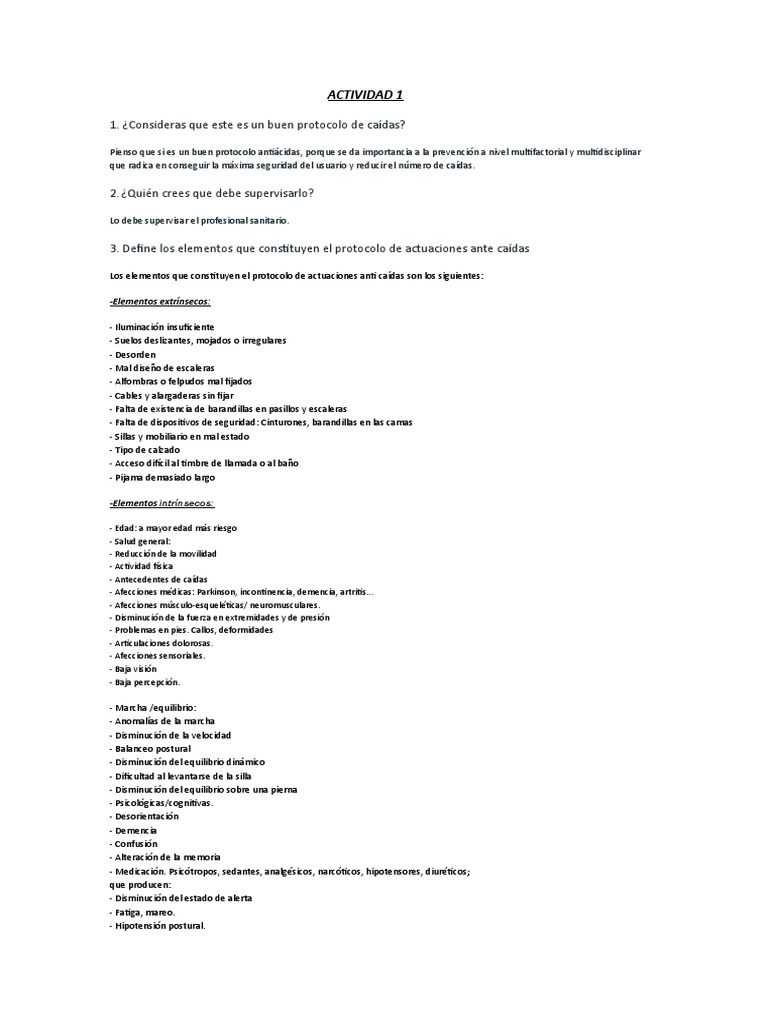 Actividad 1 | PDF | Enfermedades y trastornos | Ciencias de la Salud