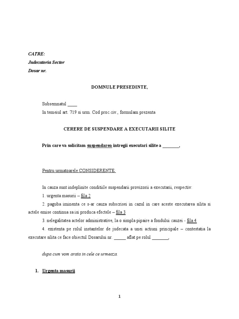 Model Suspendare | PDF