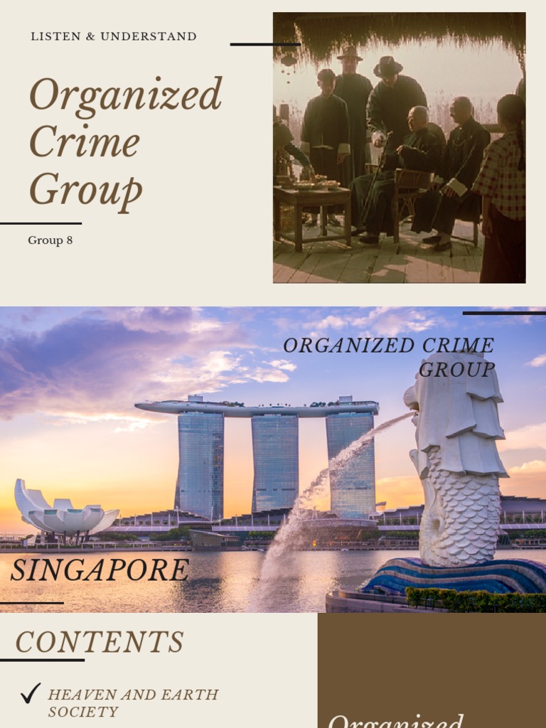 Singapore OCG | PDF | Chinese Diaspora | Asia