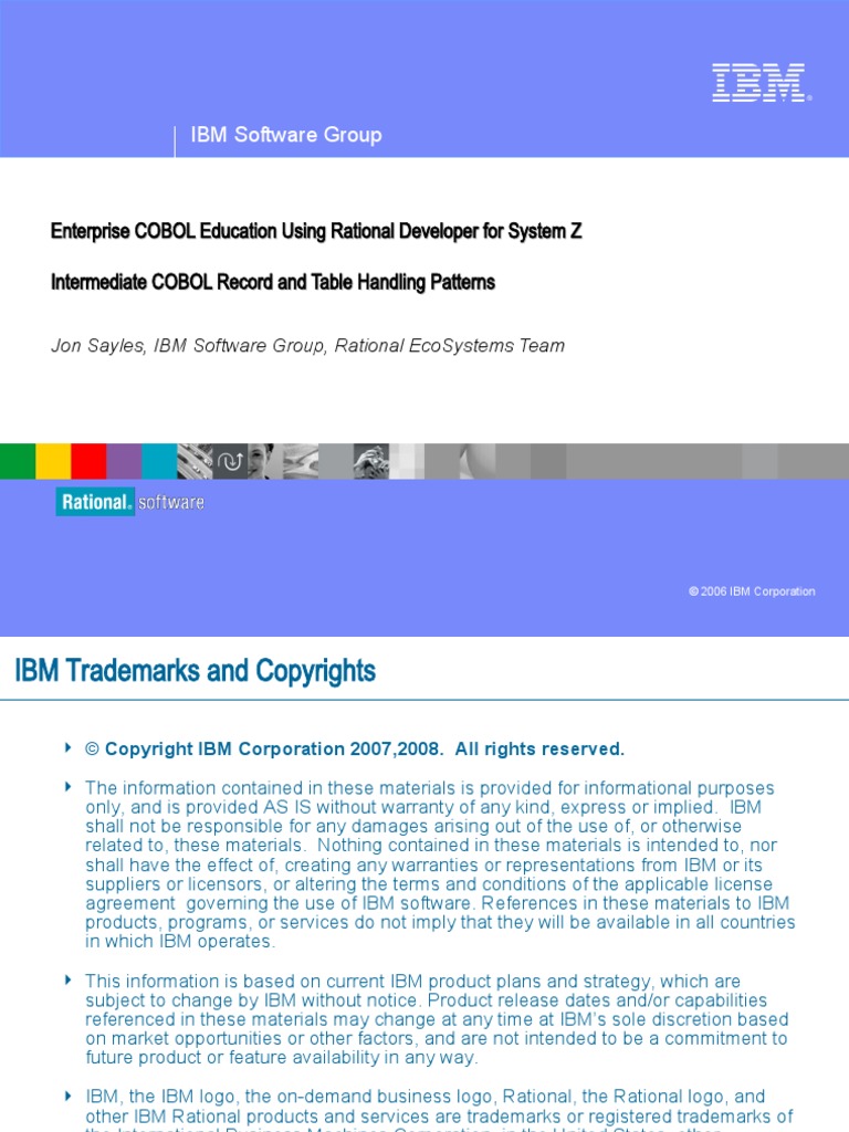 Record and Table Handling | PDF | Variable (Computer Science) | Ibm Db2