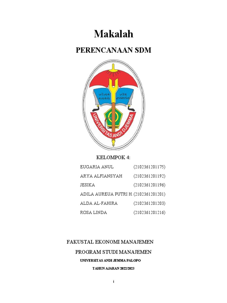 Makalah Perencanaan SDM | PDF