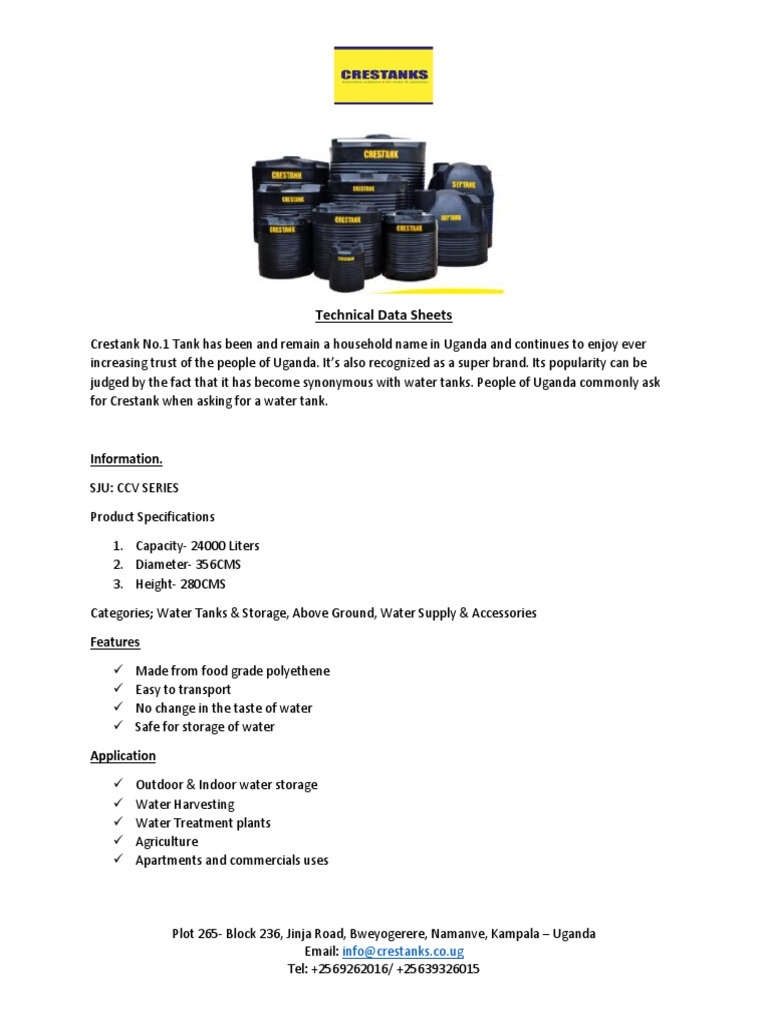 TDS - Technical Data Sheets | PDF