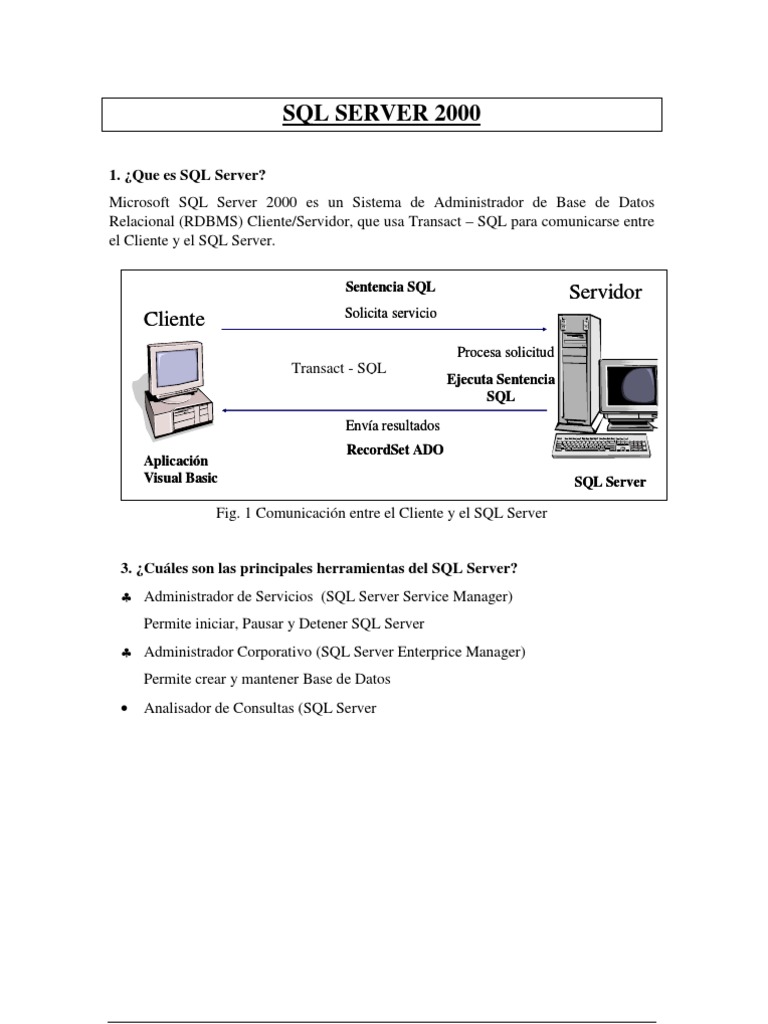 Sql Server 2000 Ado Pdf Active X Data Objects Servidor Sql De Microsoft 5973