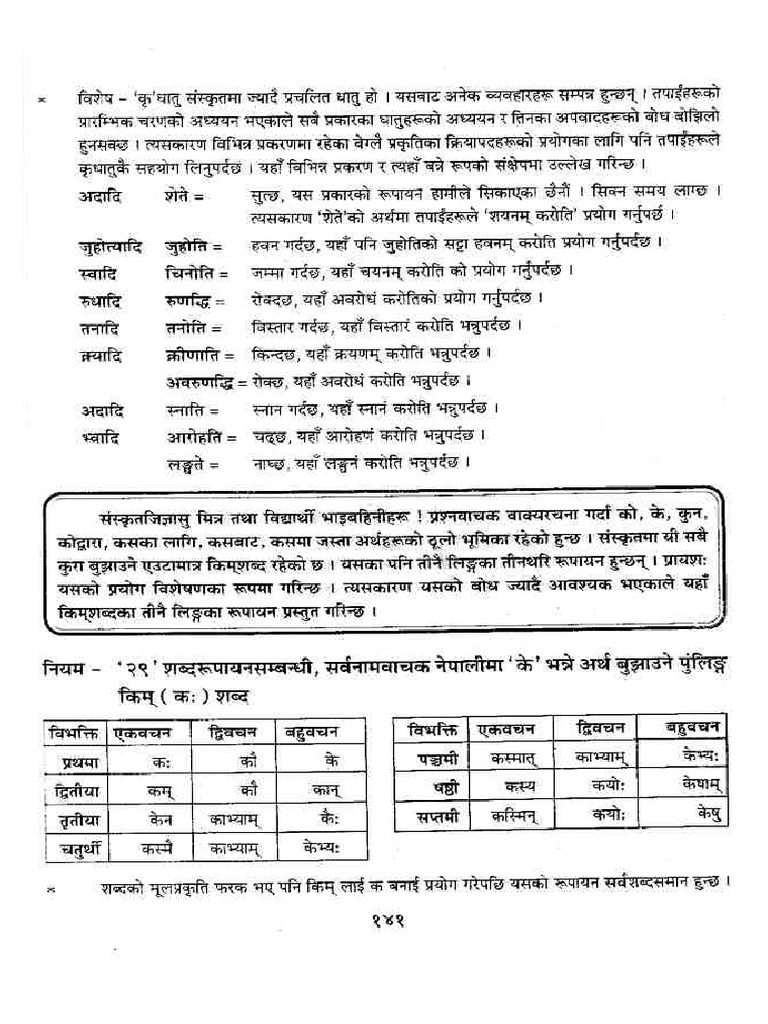 002 Sanskrit Shiksha Ko Ramvaan Nepali | PDF