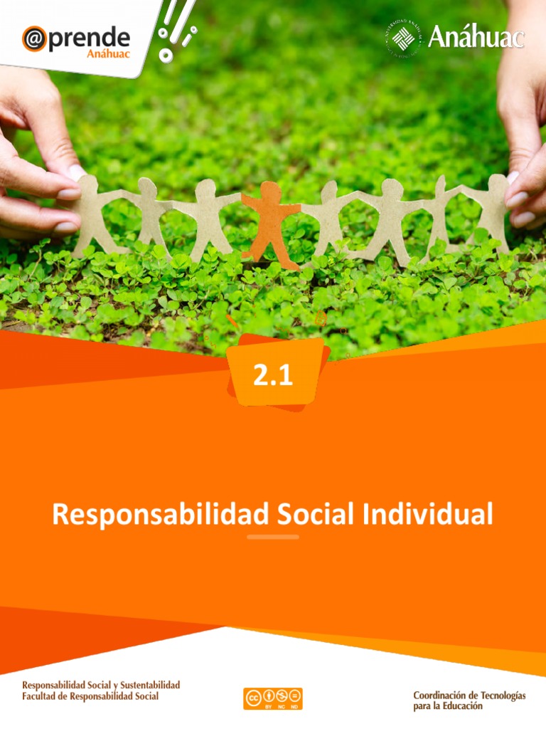 2 1 Responsabilidad Social Individual Pdf Business Sociedad