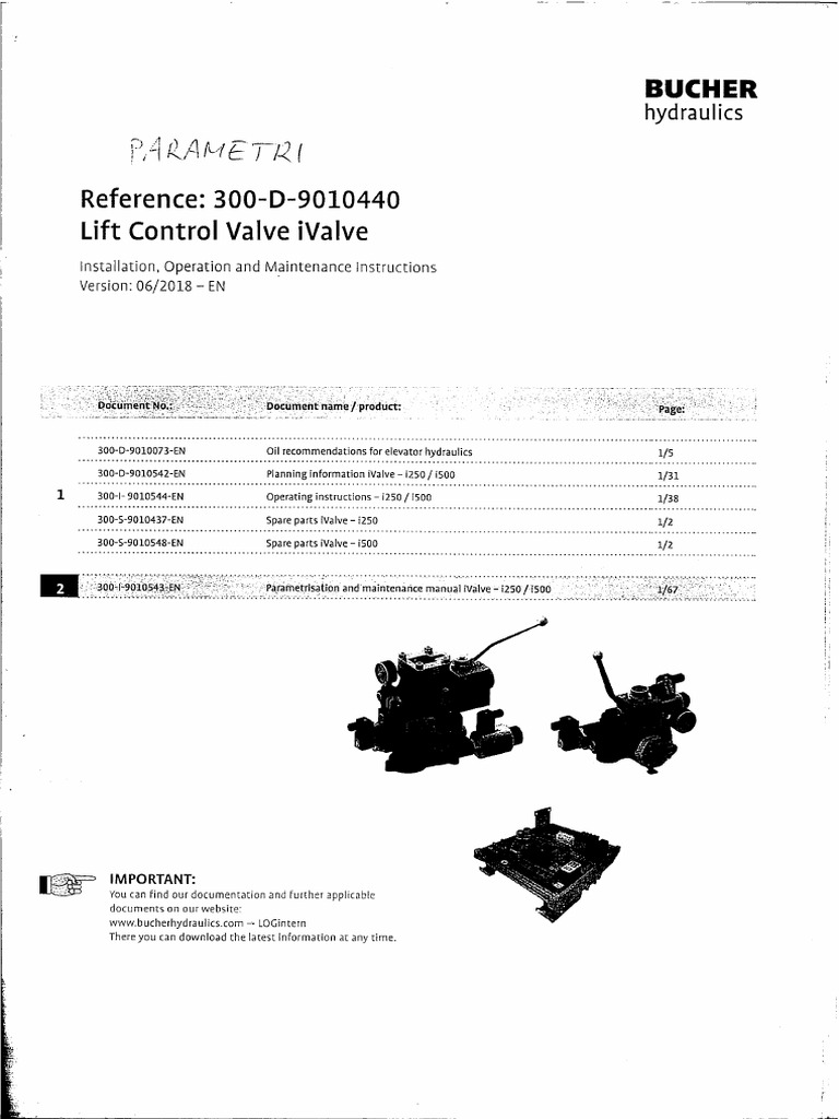 Bucher Parametri | PDF