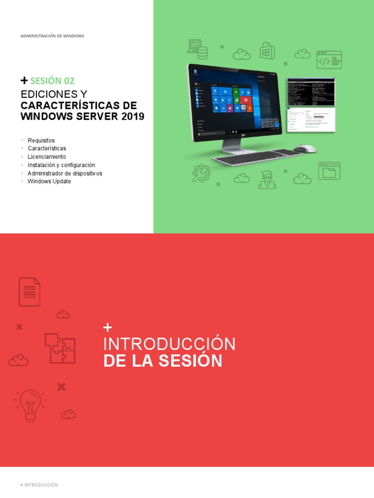 s02 Presentacion | PDF | Microsoft Windows | Computación en la nube