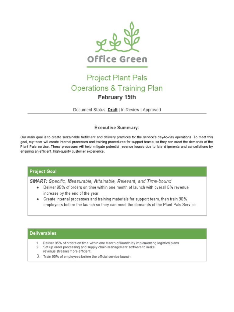 Project Charter - Coursera | PDF | Career & Growth | Business