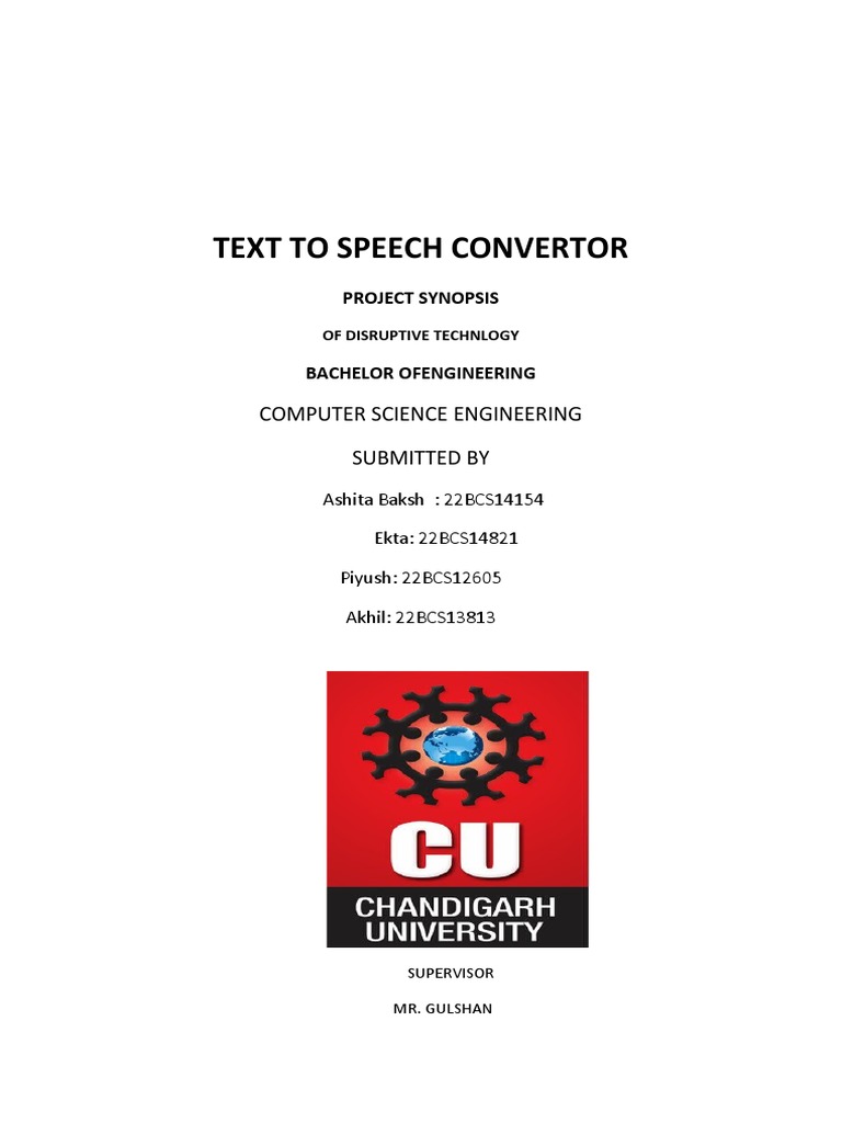 Text To Speech Convertor | PDF | Speech Synthesis | Optical Character ... Text To Speech Convertor | PDF | Speech Synthesis | Optical Character ...