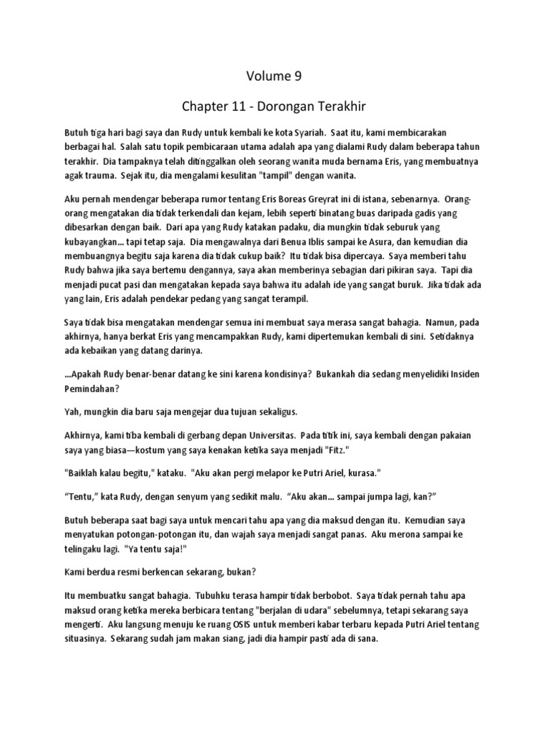 Mushoku Tensei V9 C11 | PDF