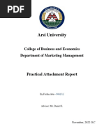Indusrial Attachment Report (Amos) | PDF | Procurement | Institution