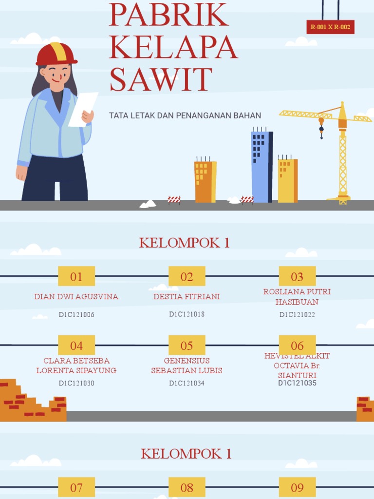 Kelompok 1 Tata Letak Pabrik Kelapa Sawit | PDF