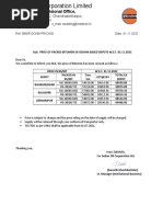 Bitumen Price List W.E.F. 01.06.2025 | PDF | Chemical Process ...