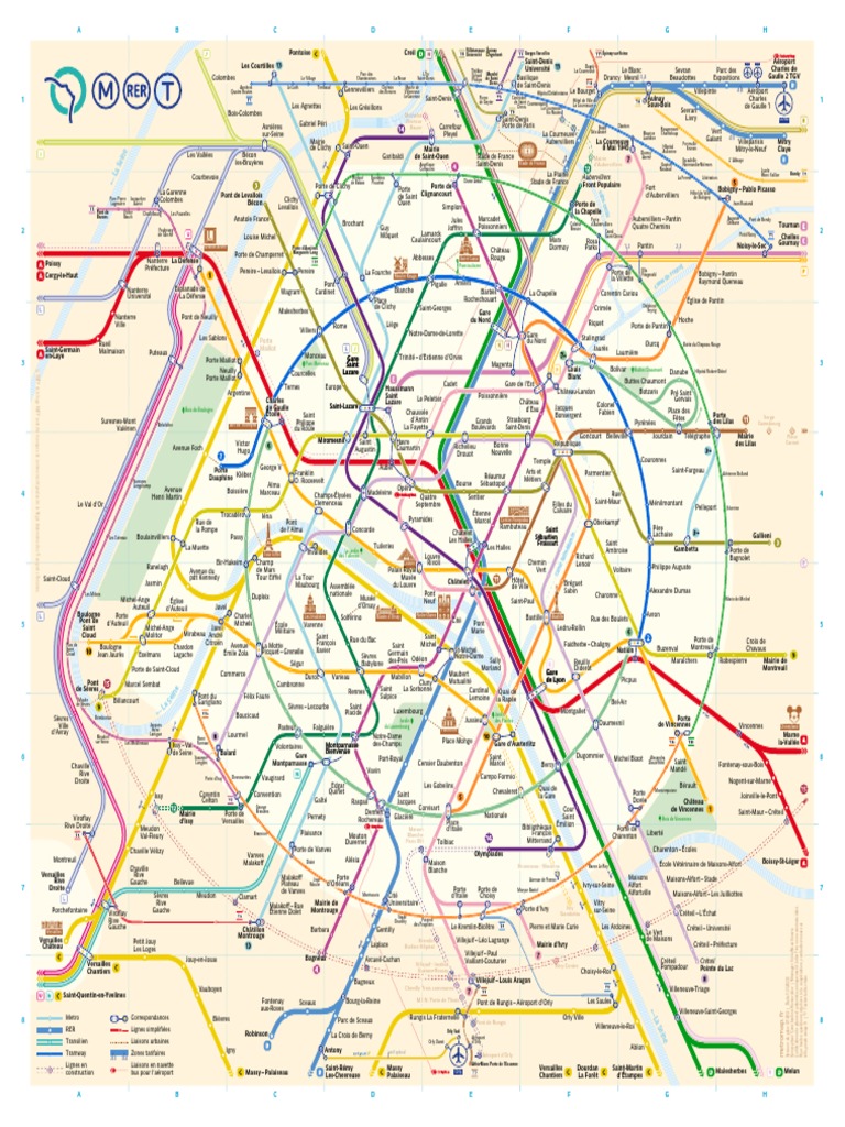 Paris Metro Map | PDF