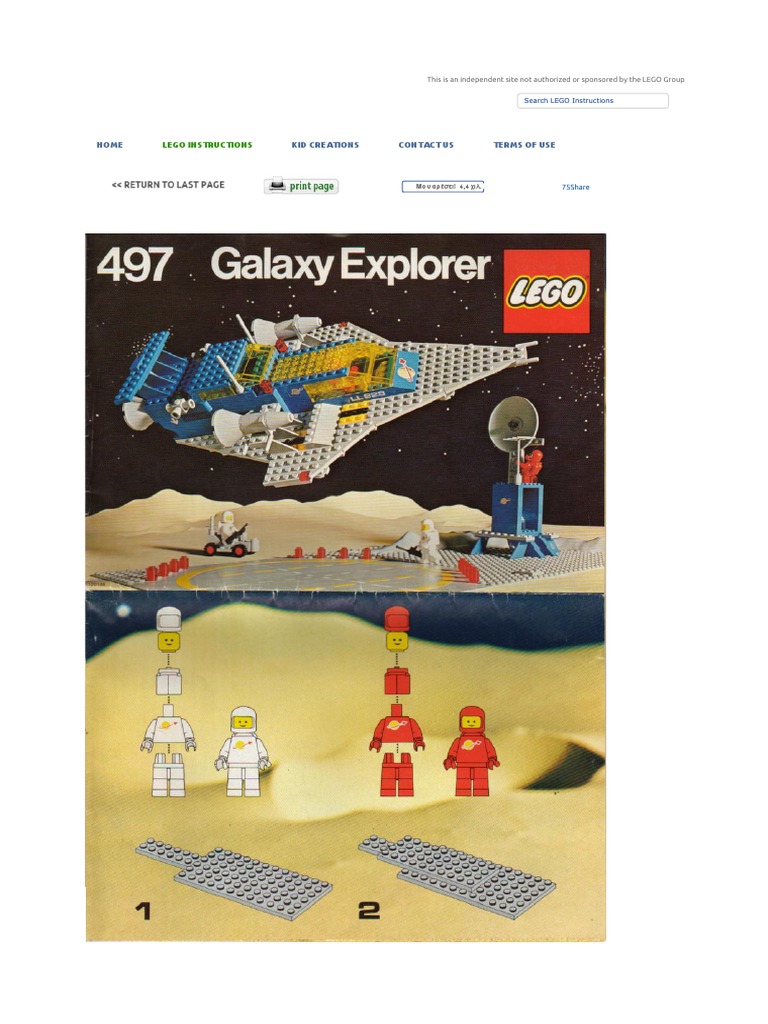 Lego 497 | PDF