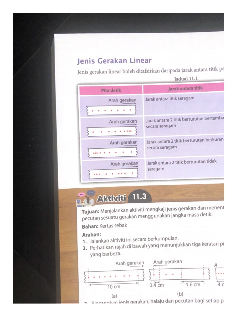Jenis Gerakan Linear | PDF